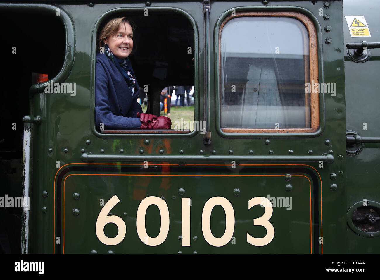 Penny Vaudoyer, the daughter of Alan Pegler who saved the Flying ...