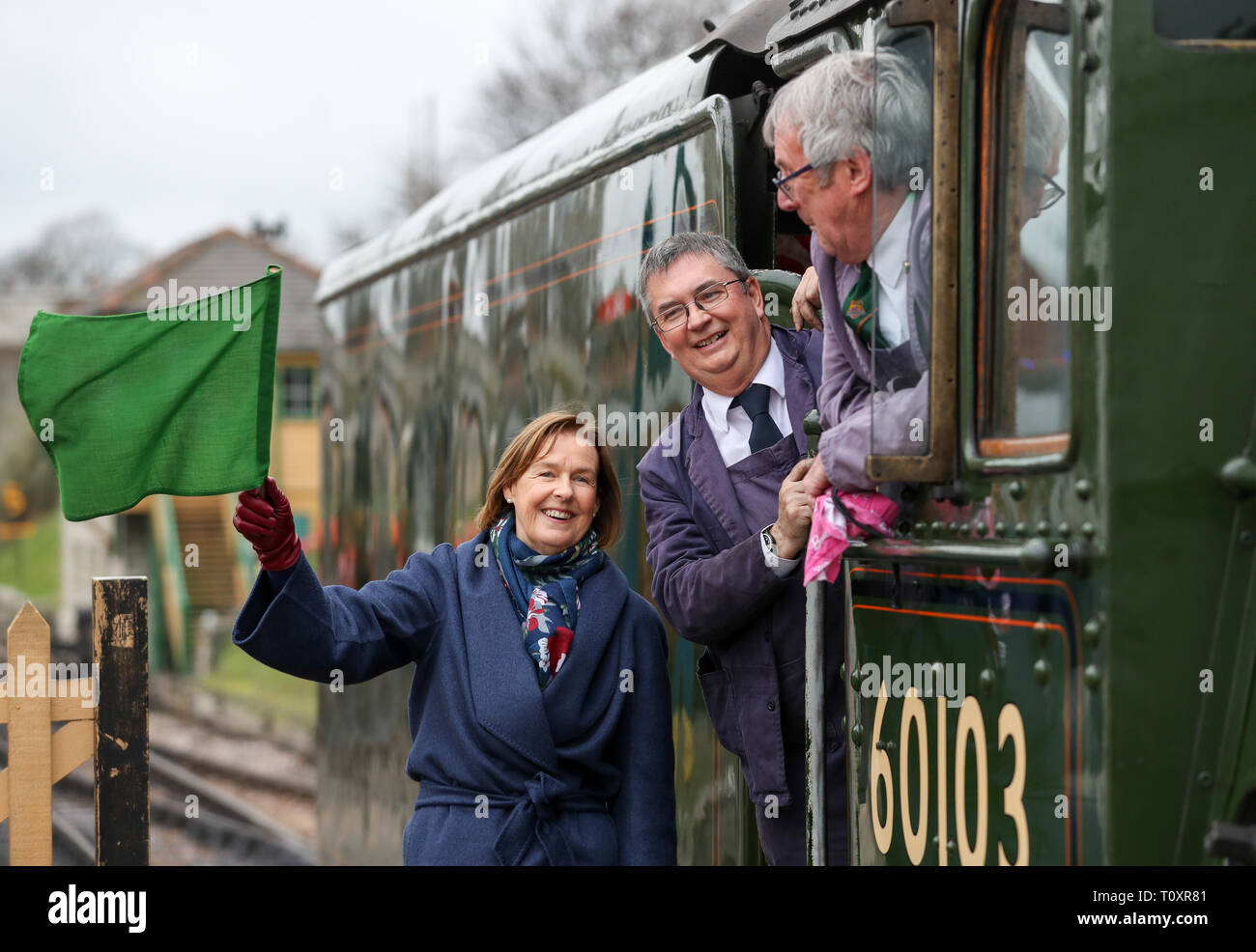 Penny Vaudoyer, the daughter of Alan Pegler who saved the Flying ...