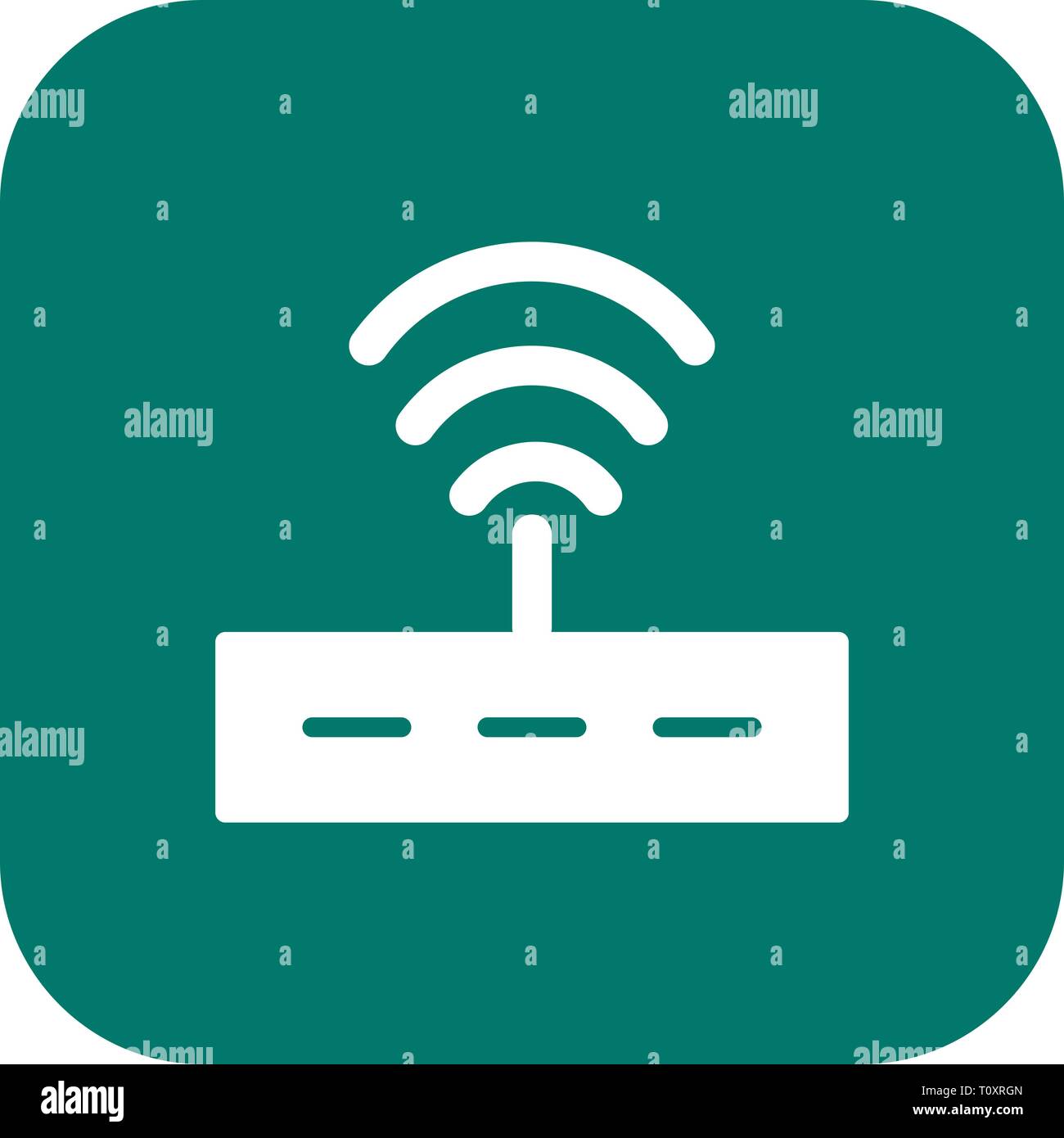Vector Router Icon Stock Photo - Alamy