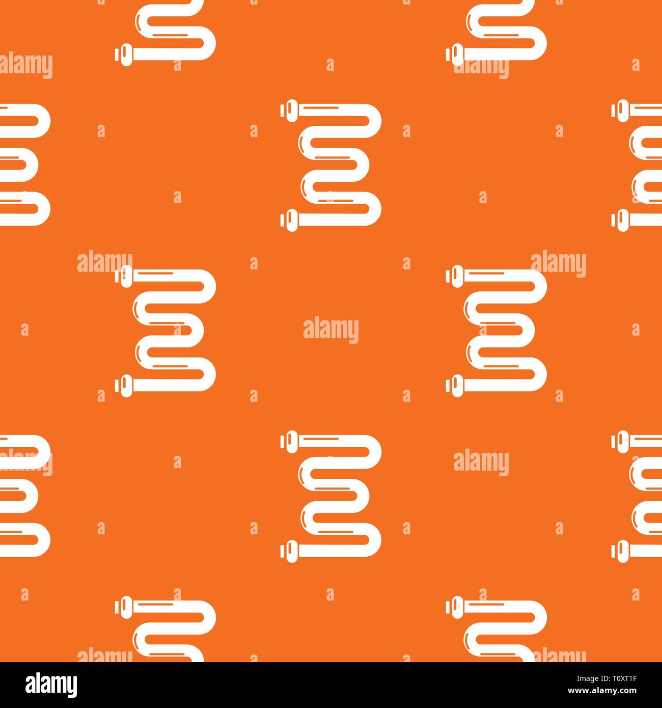 Coil battery pattern vector orange Stock Vector Image & Art - Alamy
