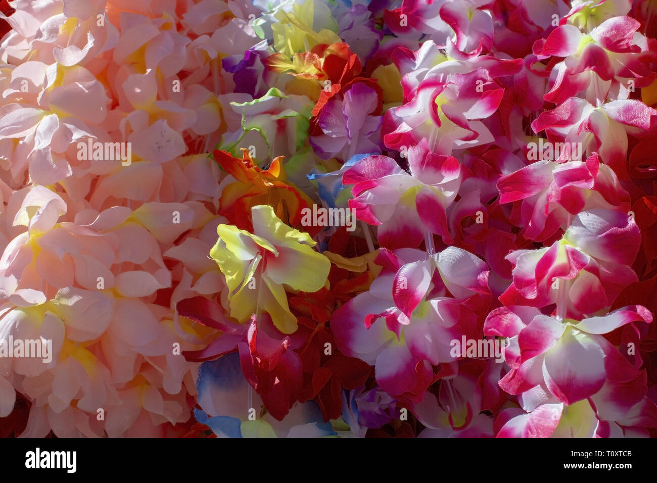 Flower leis welcome hi-res stock photography and images - Alamy