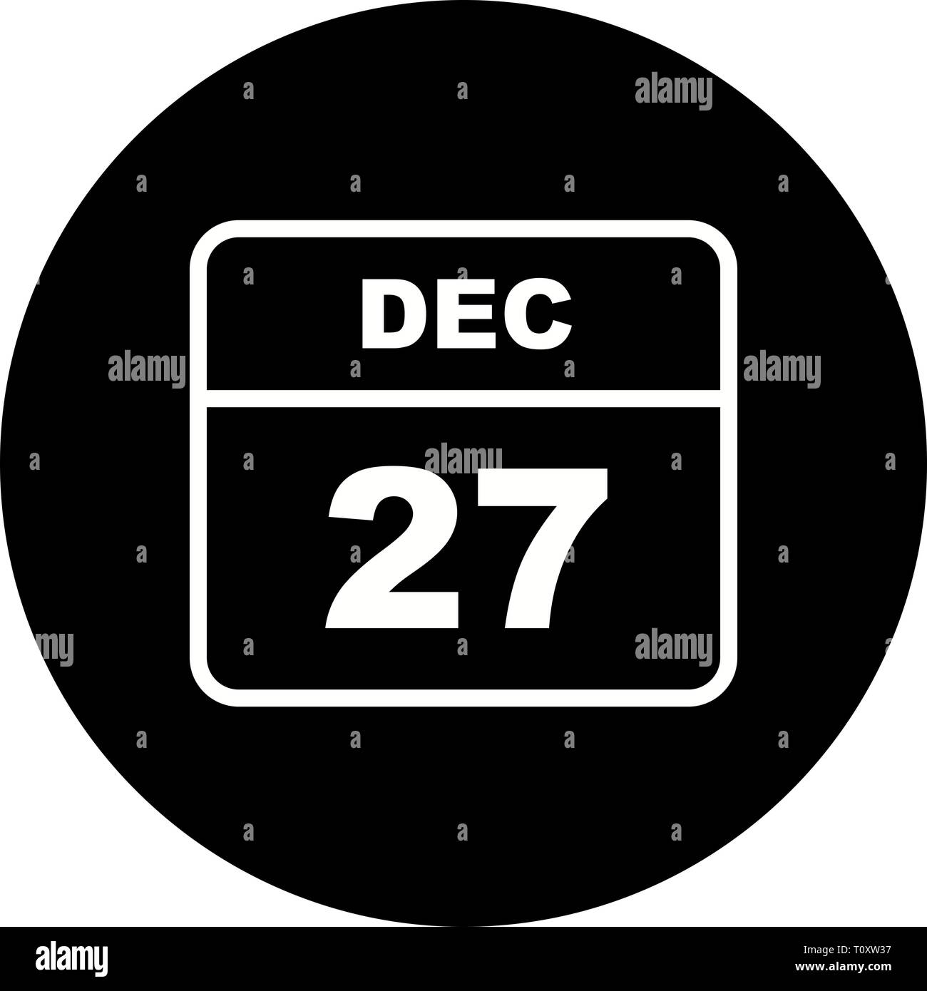 27th december 021 Black and White Stock Photos & Images - Alamy