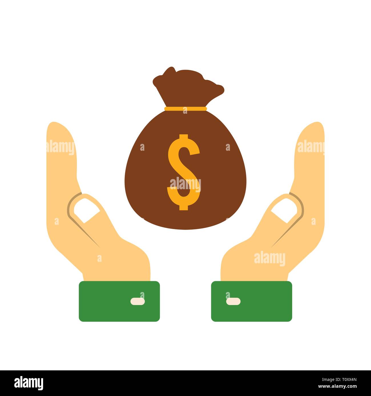 Illustration Saving Icon Stock Photo - Alamy