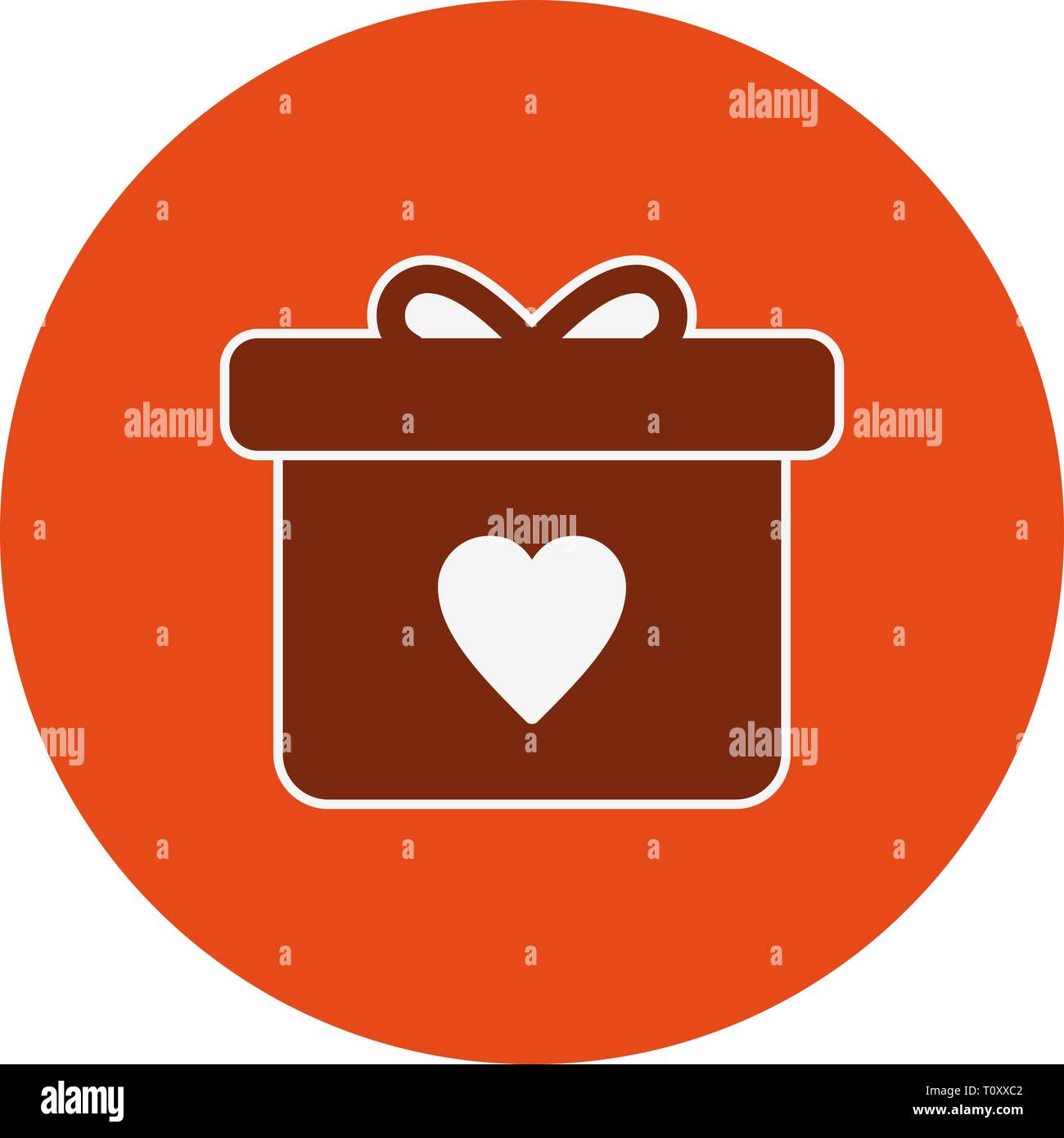 Illustration Gift Icon Stock Photo - Alamy