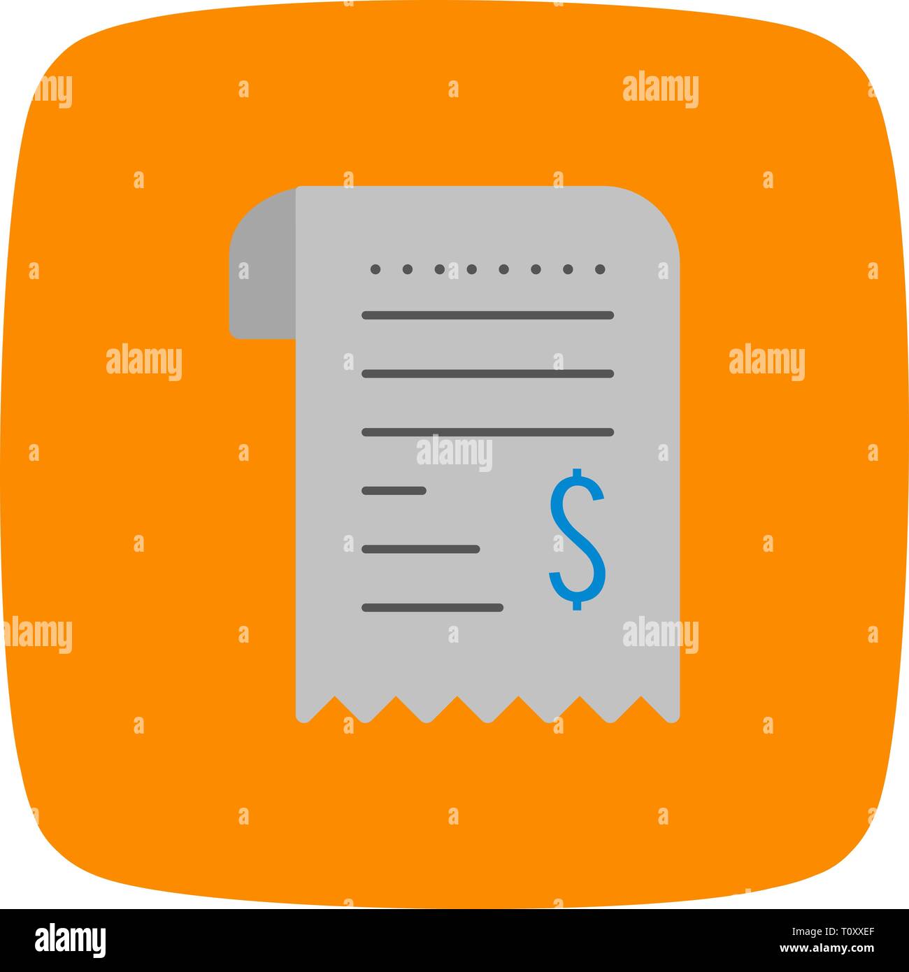 Receipt icon hi-res stock photography and images - Alamy