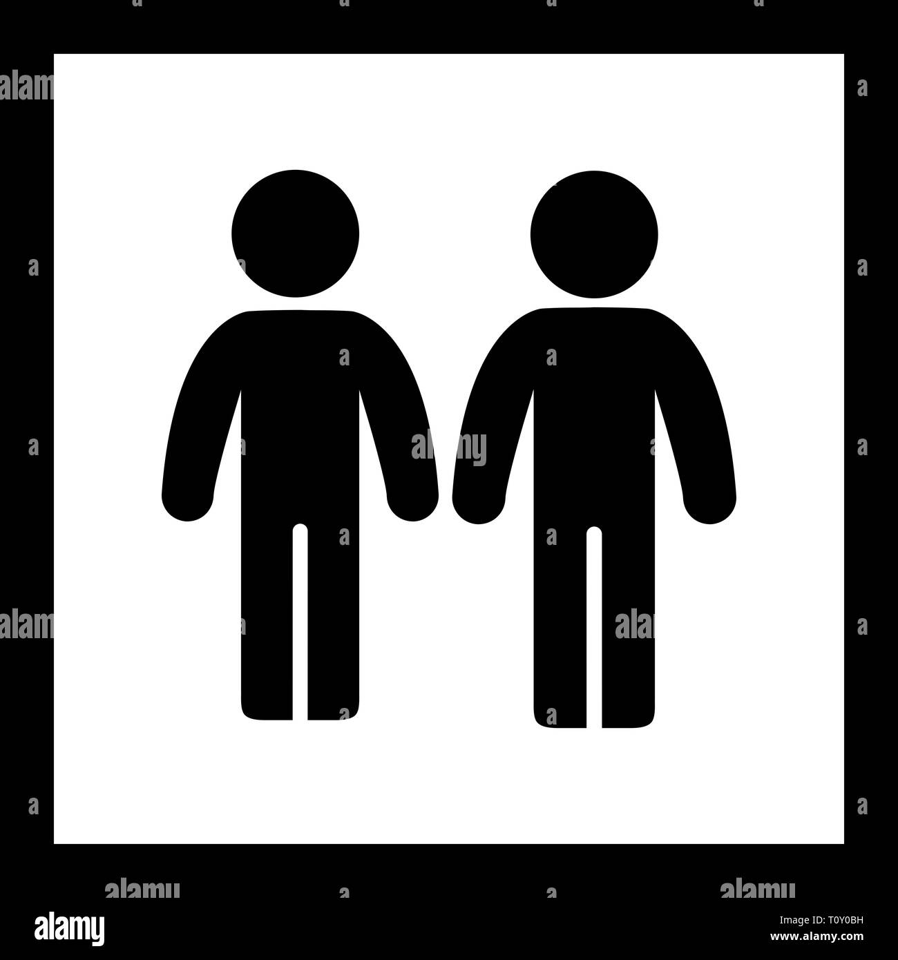 Illustration Partnership Icon Stock Photo - Alamy