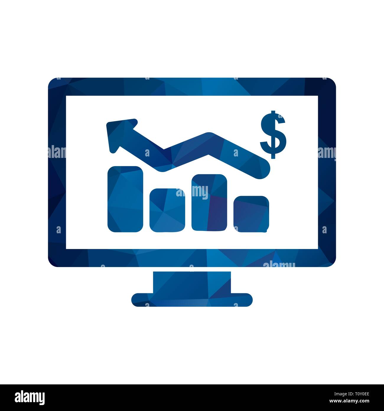 Polygonal chart Cut Out Stock Images & Pictures - Alamy