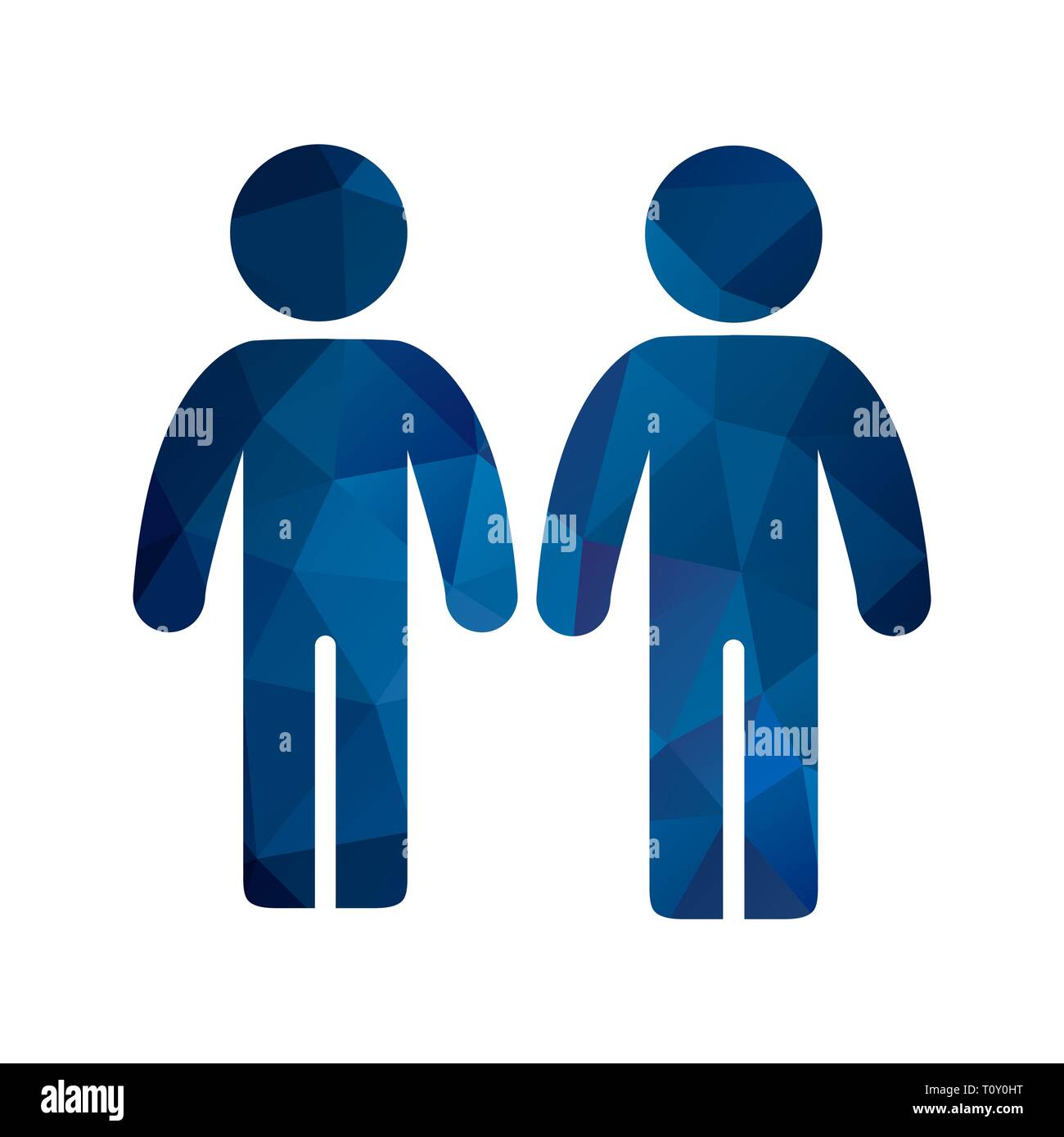 Illustration Partnership Icon Stock Photo - Alamy