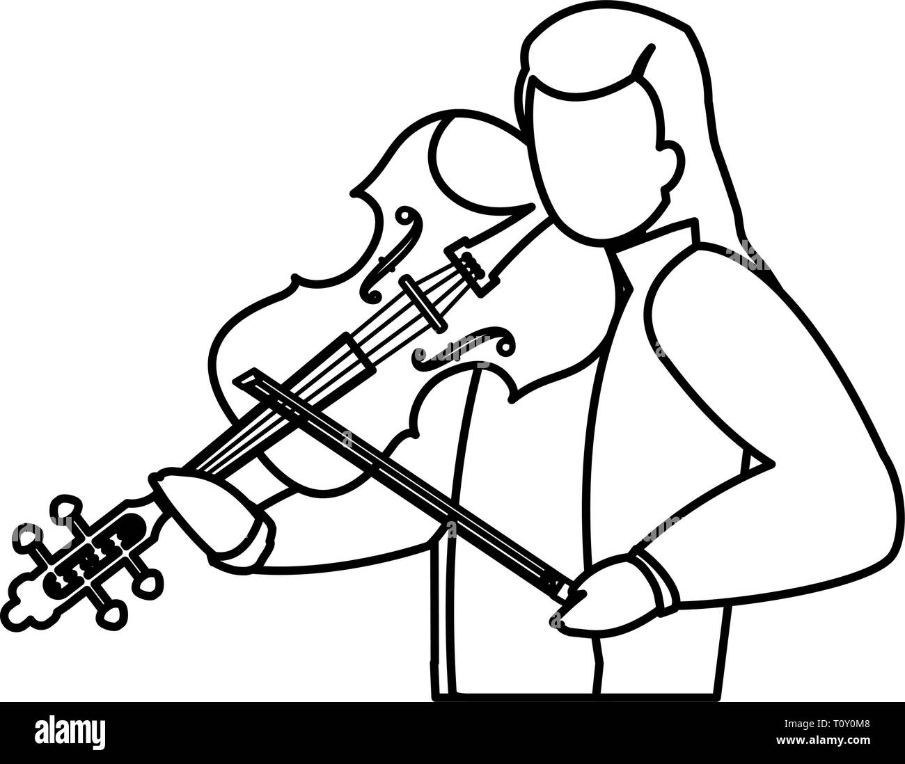 Fiddler character Black and White Stock Photos & Images - Alamy