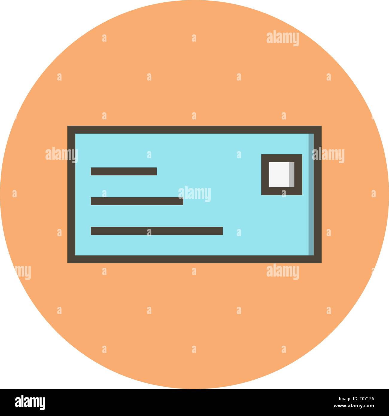 Illustration ID Card Icon Stock Photo - Alamy