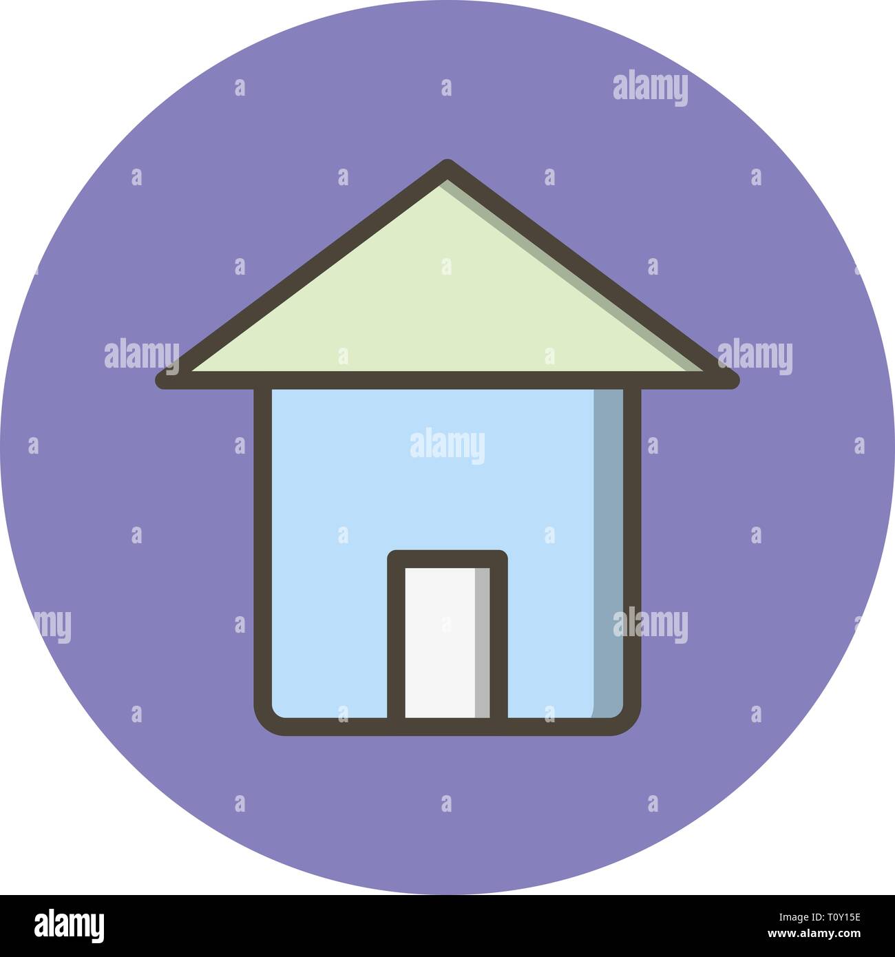 Illustration Home Icon Stock Photo - Alamy