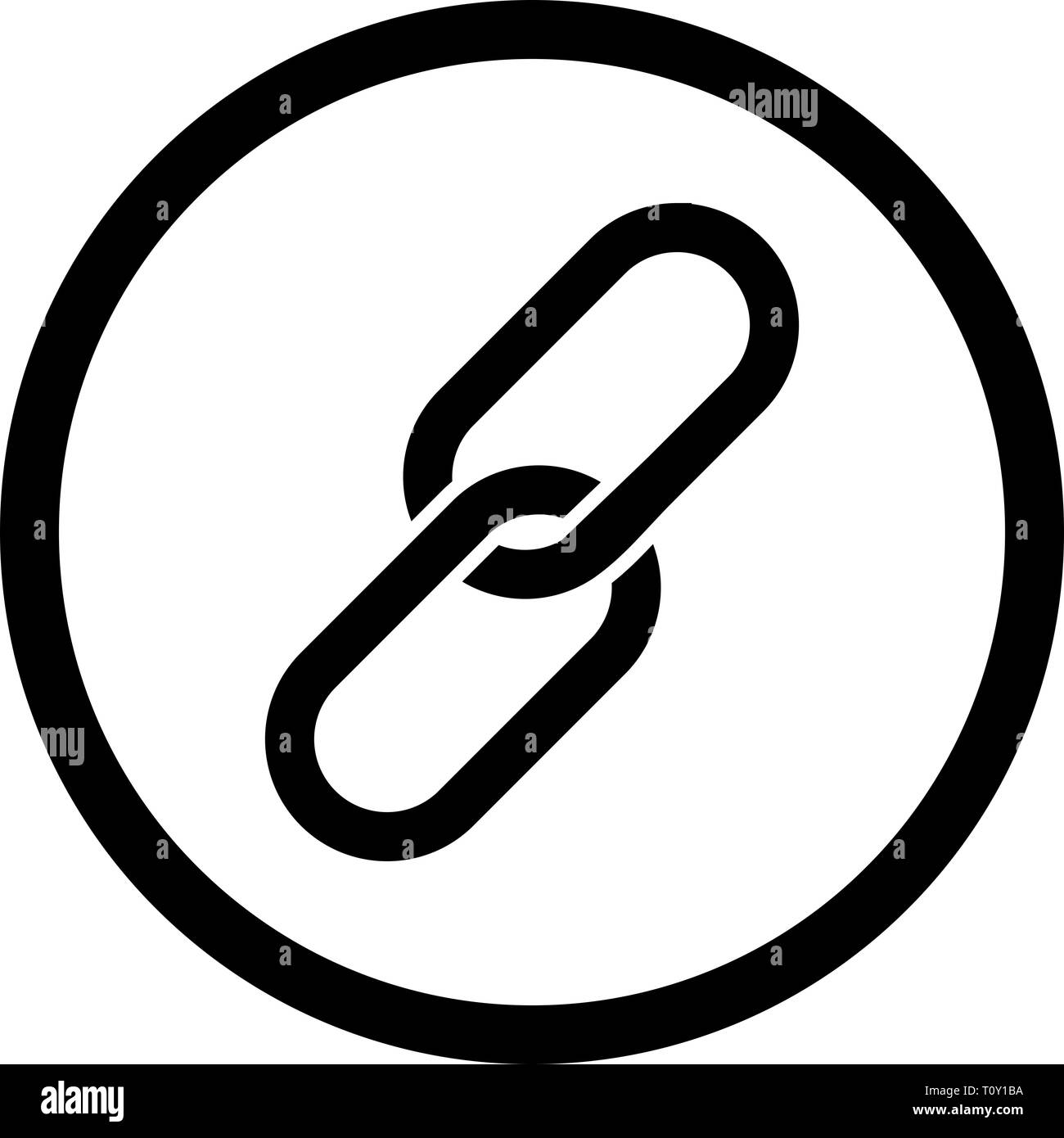 Illustration Attachment Icon Stock Photo - Alamy