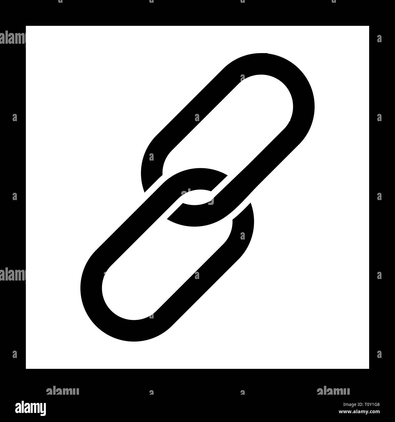 Illustration Attachment Icon Stock Photo - Alamy