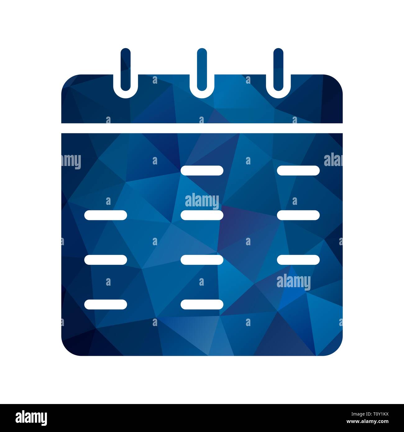 Illustration Calendar Icon Stock Photo - Alamy