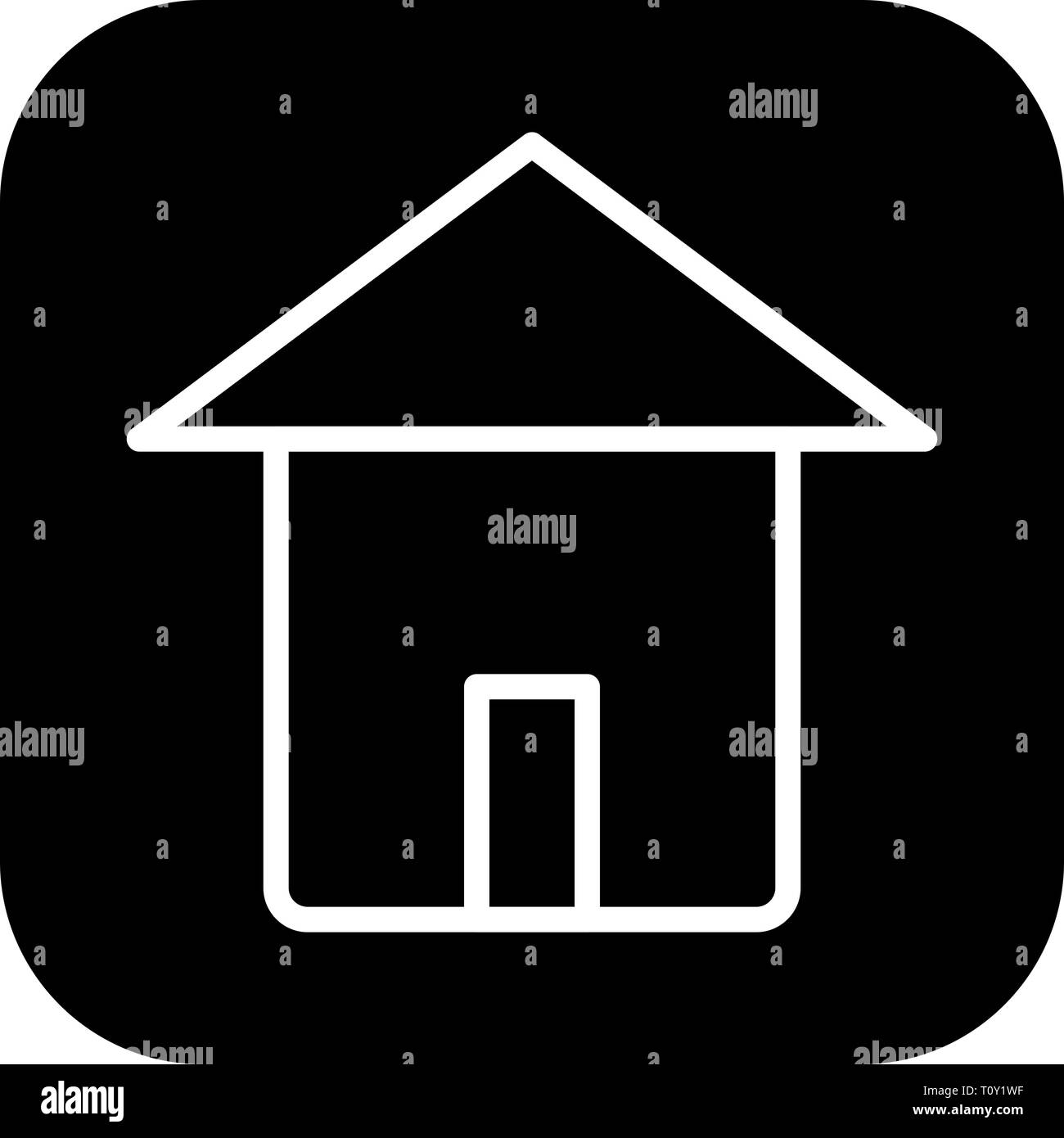 Illustration Home Icon Stock Photo - Alamy