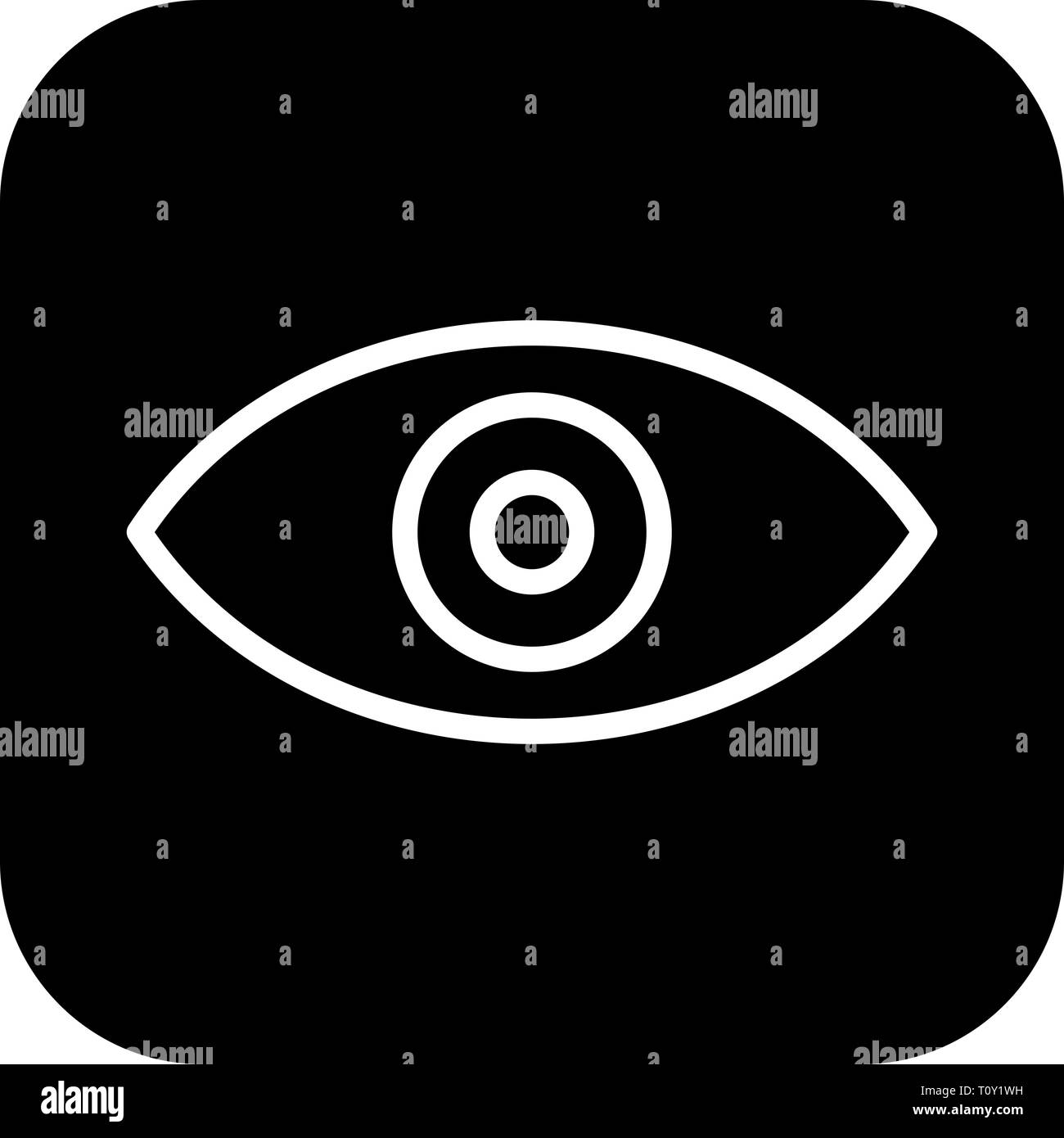 Illustration View Icon Stock Photo - Alamy