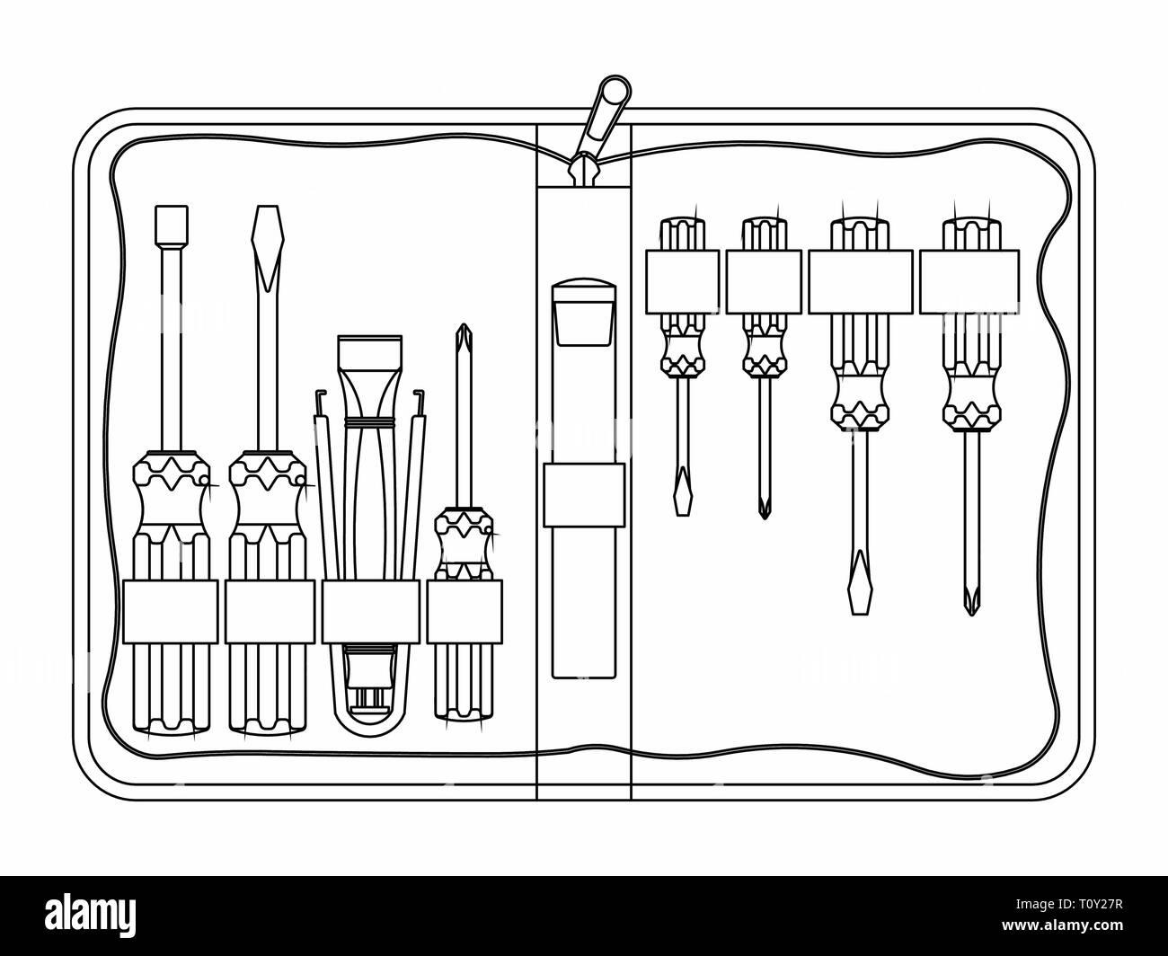 Graphic kit Black and White Stock Photos & Images - Alamy