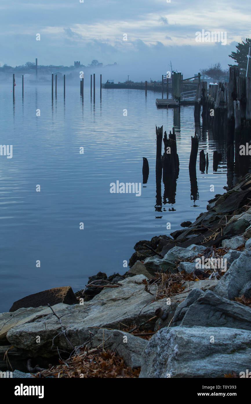 Fox Point at India Point is an old shipping region for containers and ...