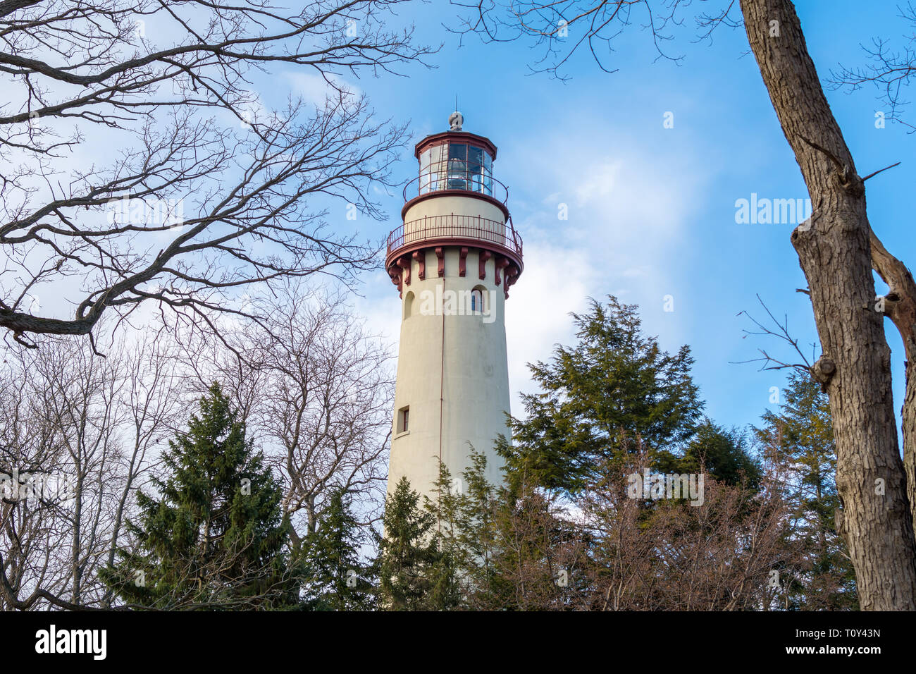 Evanston lighthouse hi-res stock photography and images - Alamy