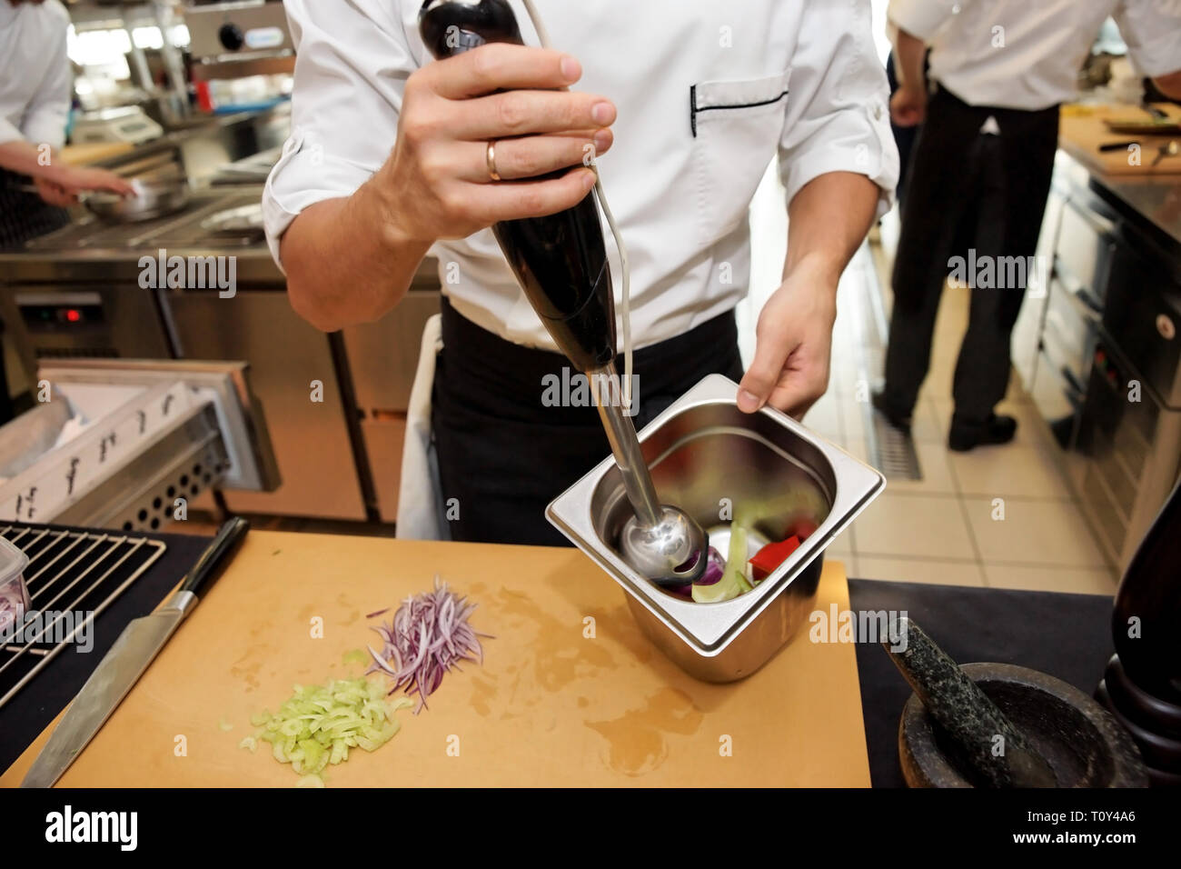 Herb blending hi-res stock photography and images - Alamy