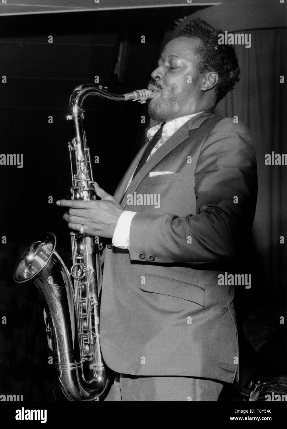 Eddie "Lockjaw" Davis, 1967. Creator: Brian Foskett Stock Photo - Alamy