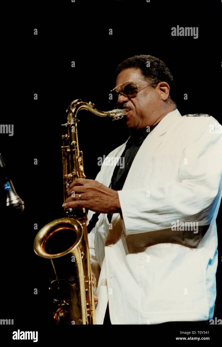 Frank Wess, possibly 1990s. Creator: Brian Foskett Stock Photo - Alamy