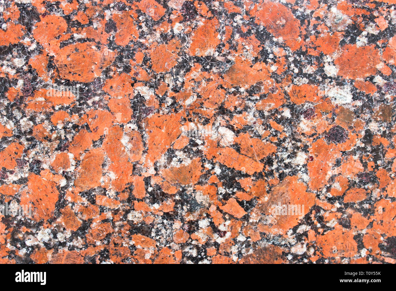 Plane polished granite plate closeup as background Stock Photo - Alamy