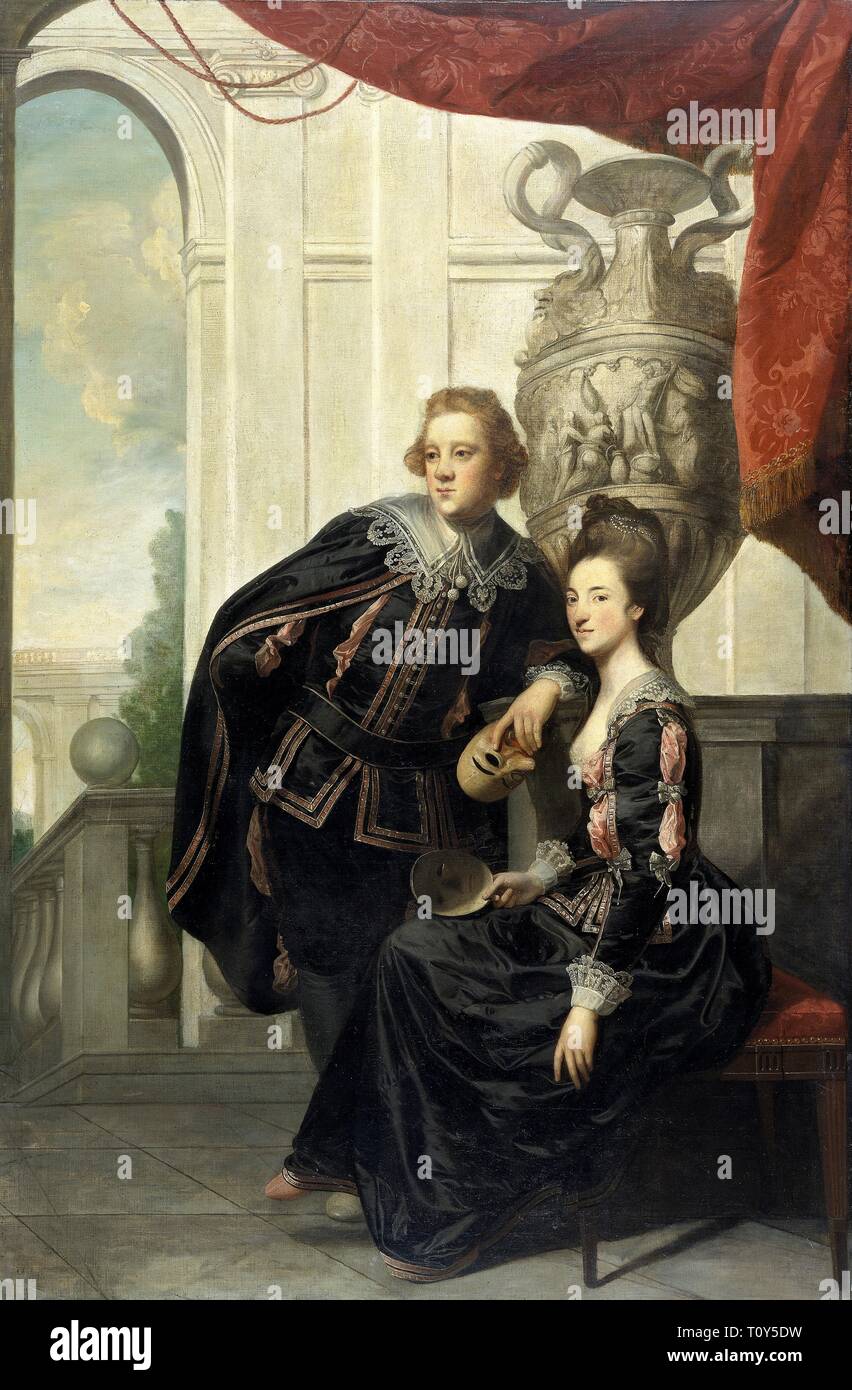 Sir Watkin Williams-Wynn and Lady Henrietta Williams-Wynn his wife, in ...