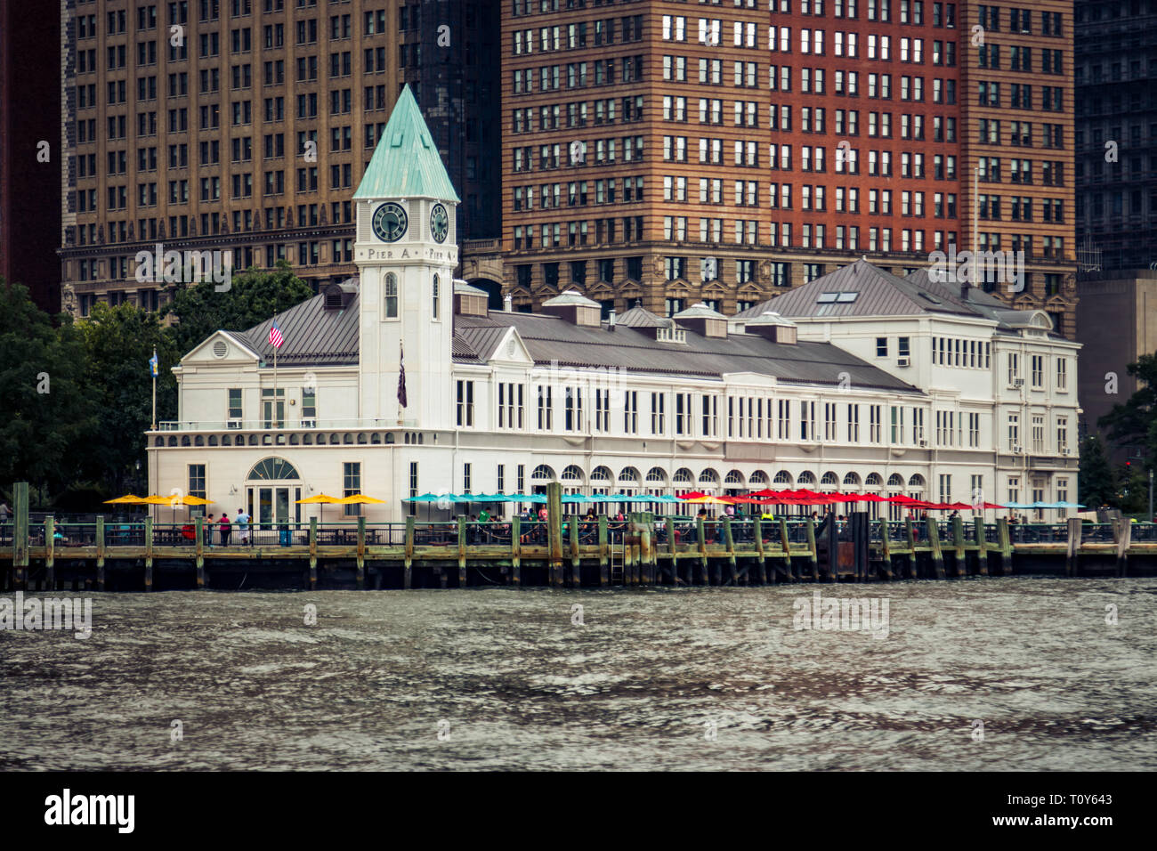 Pier a harbor house new york hi-res stock photography and images - Alamy