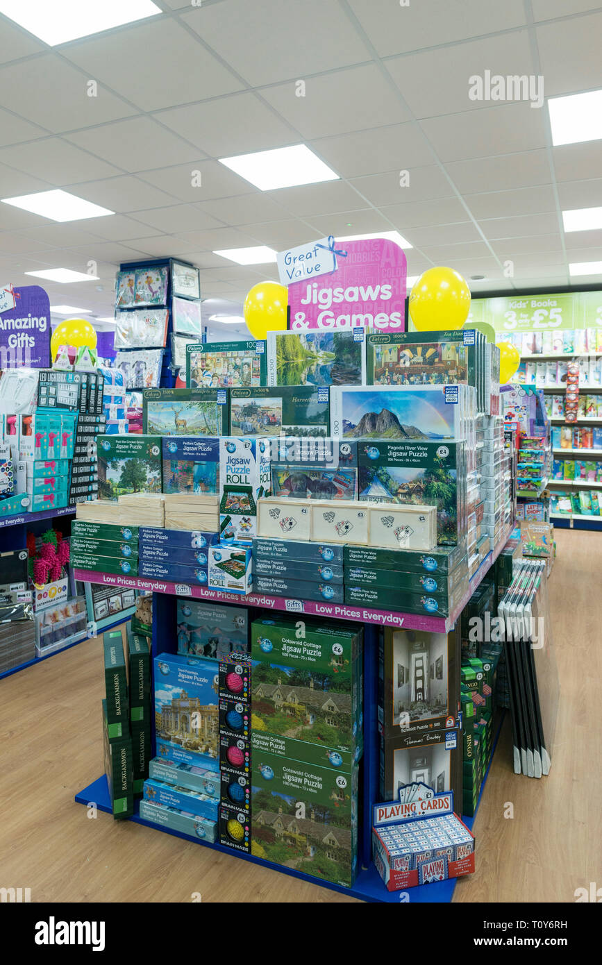 photos inside and outside of The Works store in Brighton showing the ...