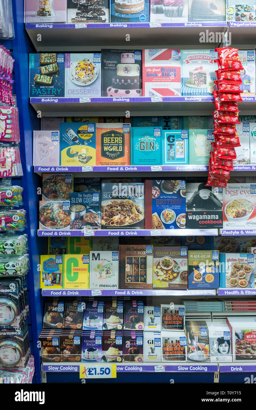 photos inside and outside of The Works store in Brighton showing the ...