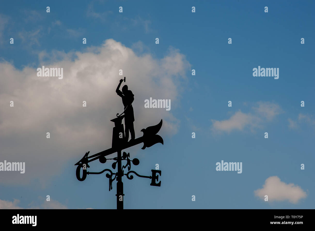 reporting of cardinal points and wind direction Stock Photo - Alamy