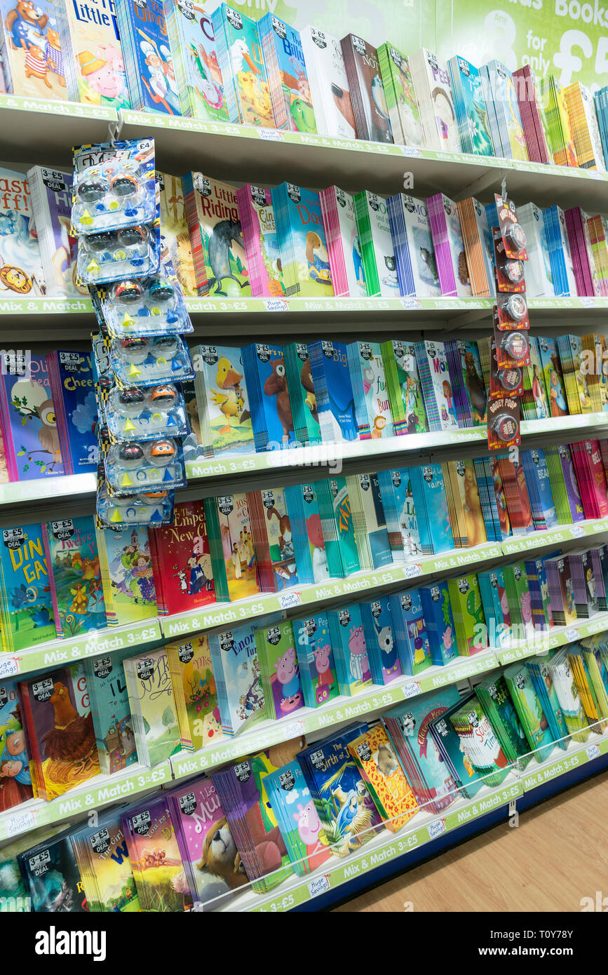 photos inside and outside of The Works store in Brighton showing the ...