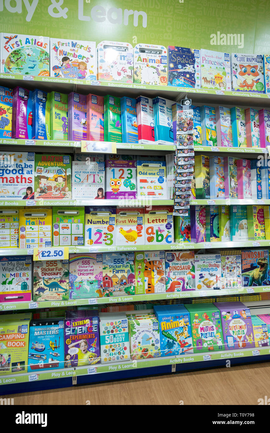 photos inside and outside of The Works store in Brighton showing the ...