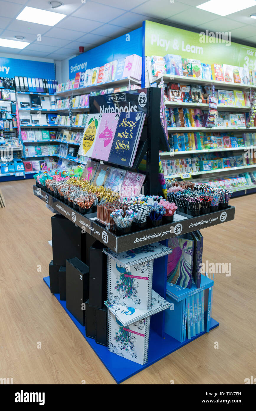 photos inside and outside of The Works store in Brighton showing the ...