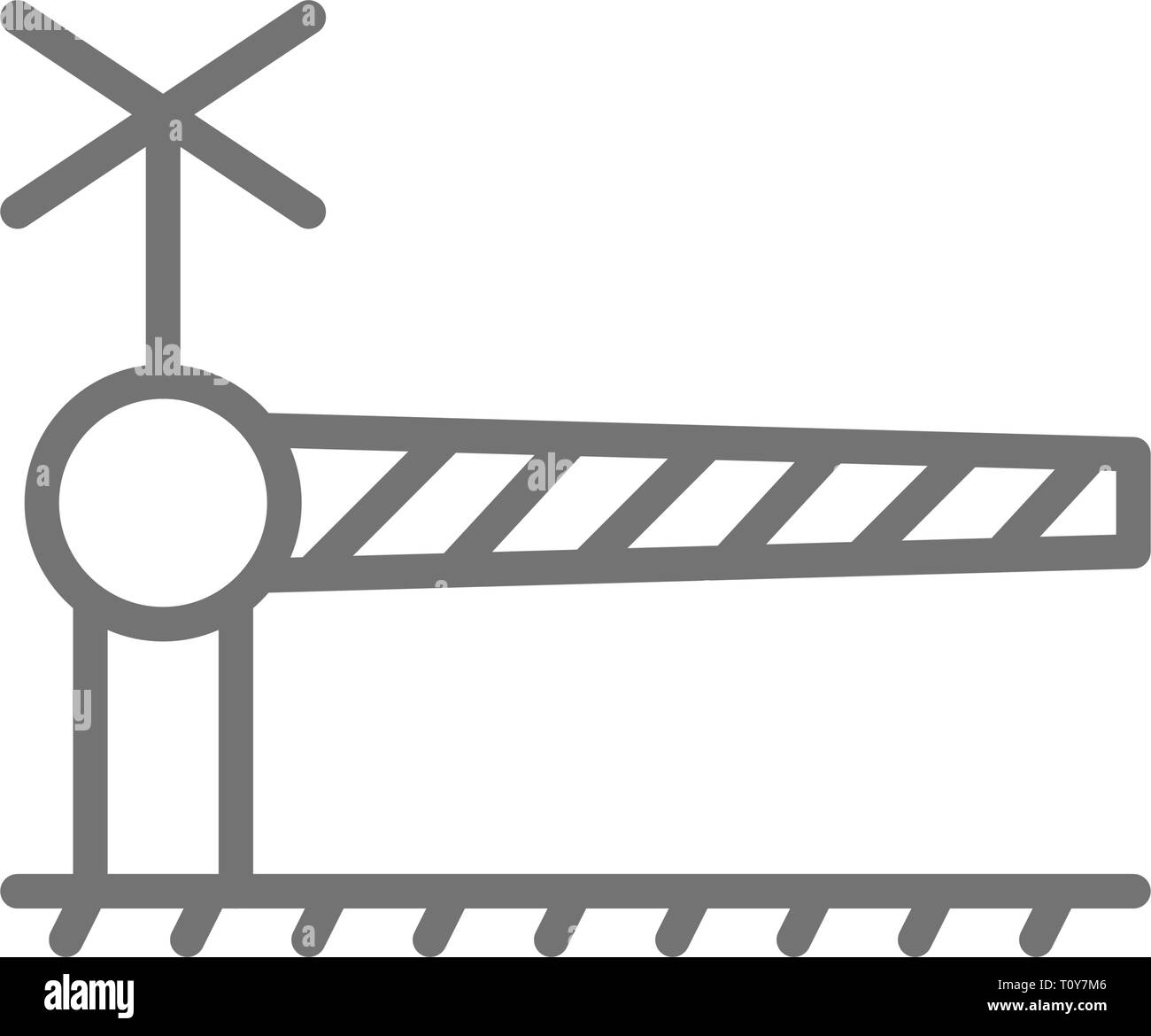 Security gate guard Stock Vector Images - Alamy