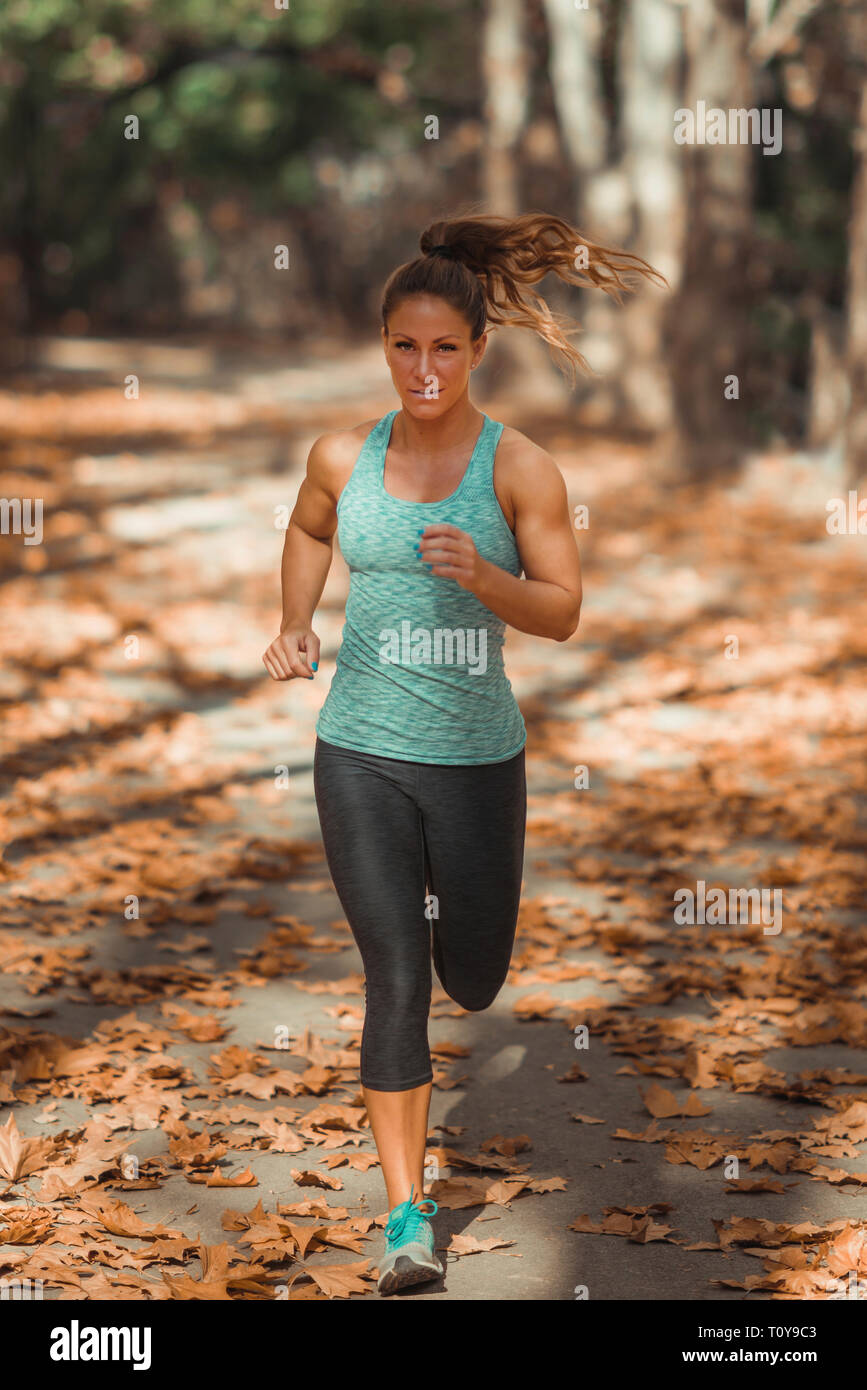 Jogging outdoors hi-res stock photography and images - Alamy