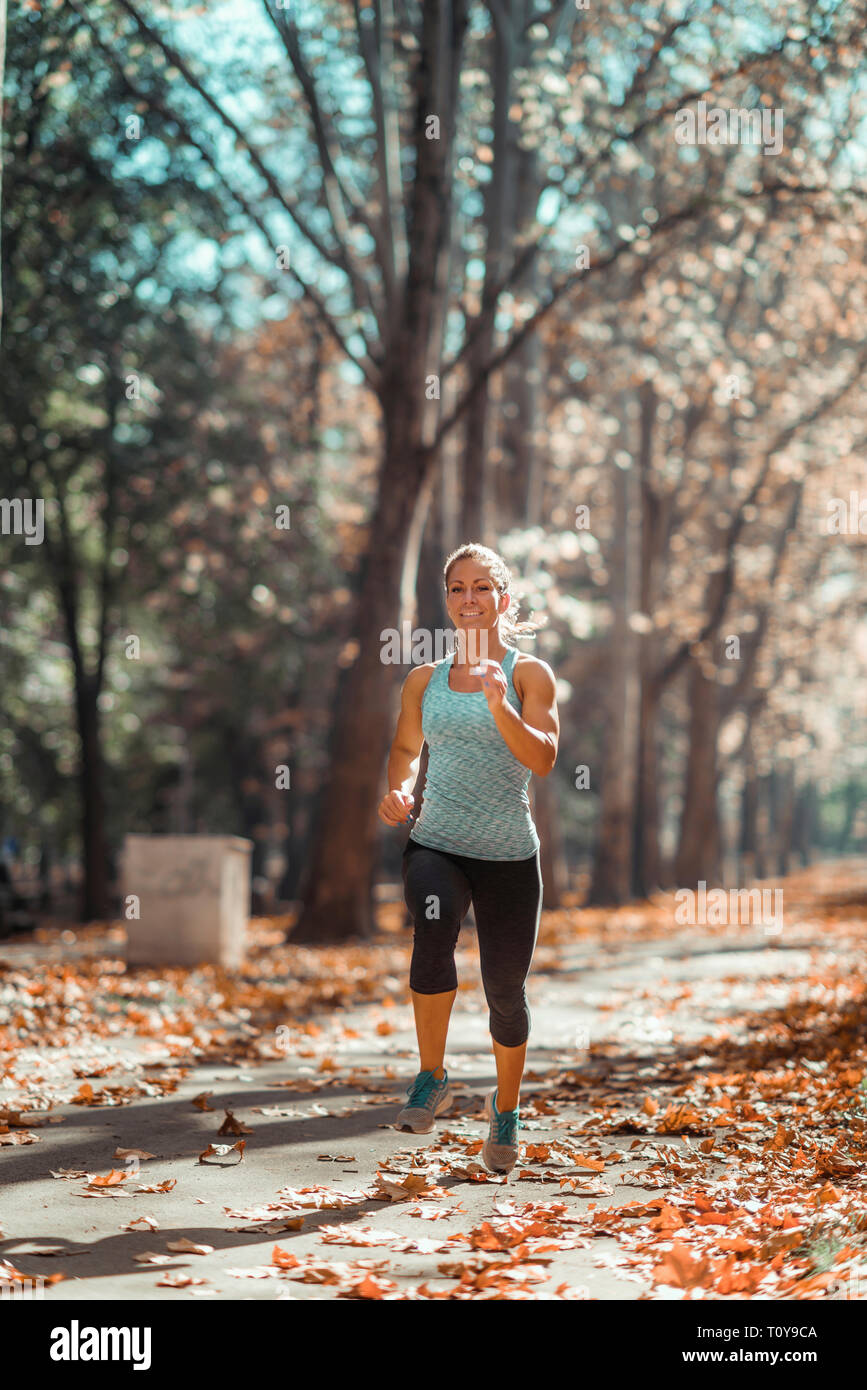 Jogging outdoors hi-res stock photography and images - Alamy