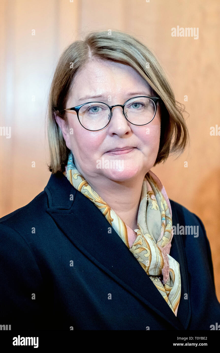 Berlin, Germany. 22nd Mar, 2019. Antje Leendertse, State Secretary at ...