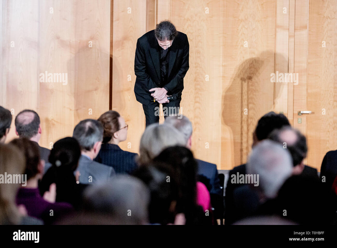 Berlin, Germany. 22nd Mar, 2019. Walter Lindner, outgoing State ...