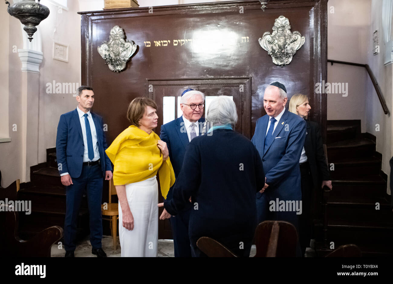 Split, Croatia. 22nd Mar, 2019. Federal President Frank-Walter ...
