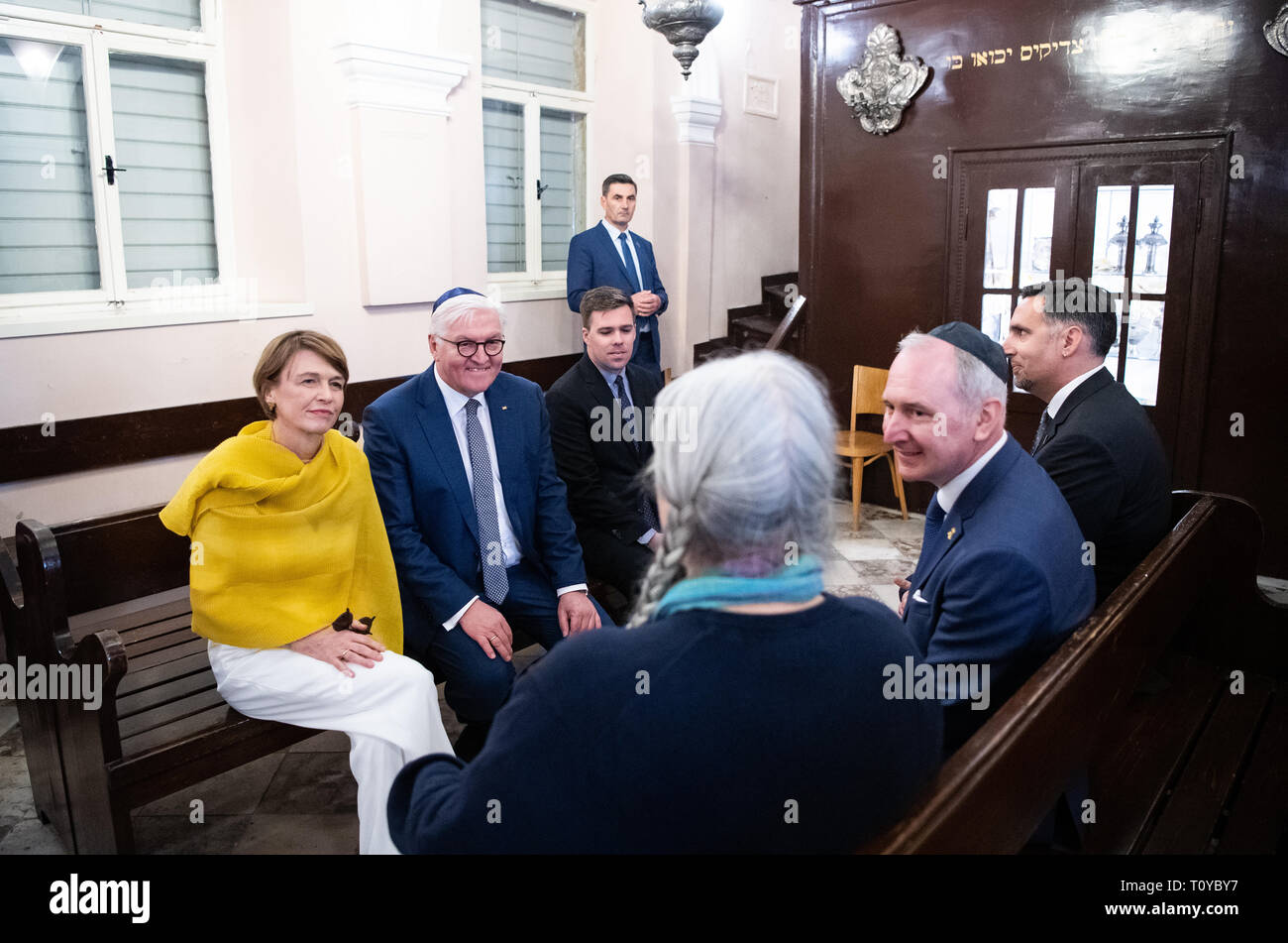 Split, Croatia. 22nd Mar, 2019. Federal President Frank-Walter ...