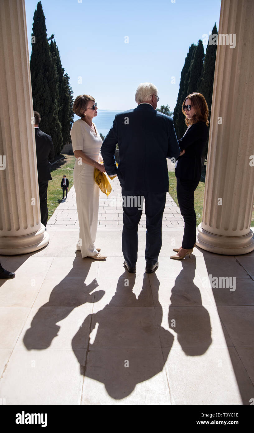 Split, Croatia. 22nd Mar, 2019. Federal President Frank-Walter ...