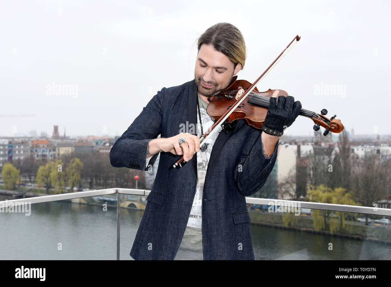 Berlin, Deutschland. 21st Mar, 2019. David Garrett at the photo shoot ...