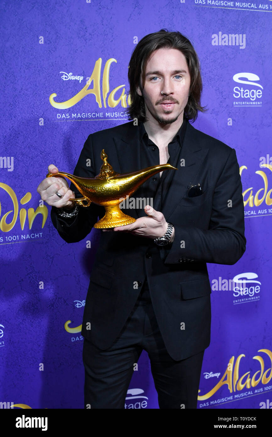 Gil Ofarim Musician Singer Rock musician at the musical premiere of ...