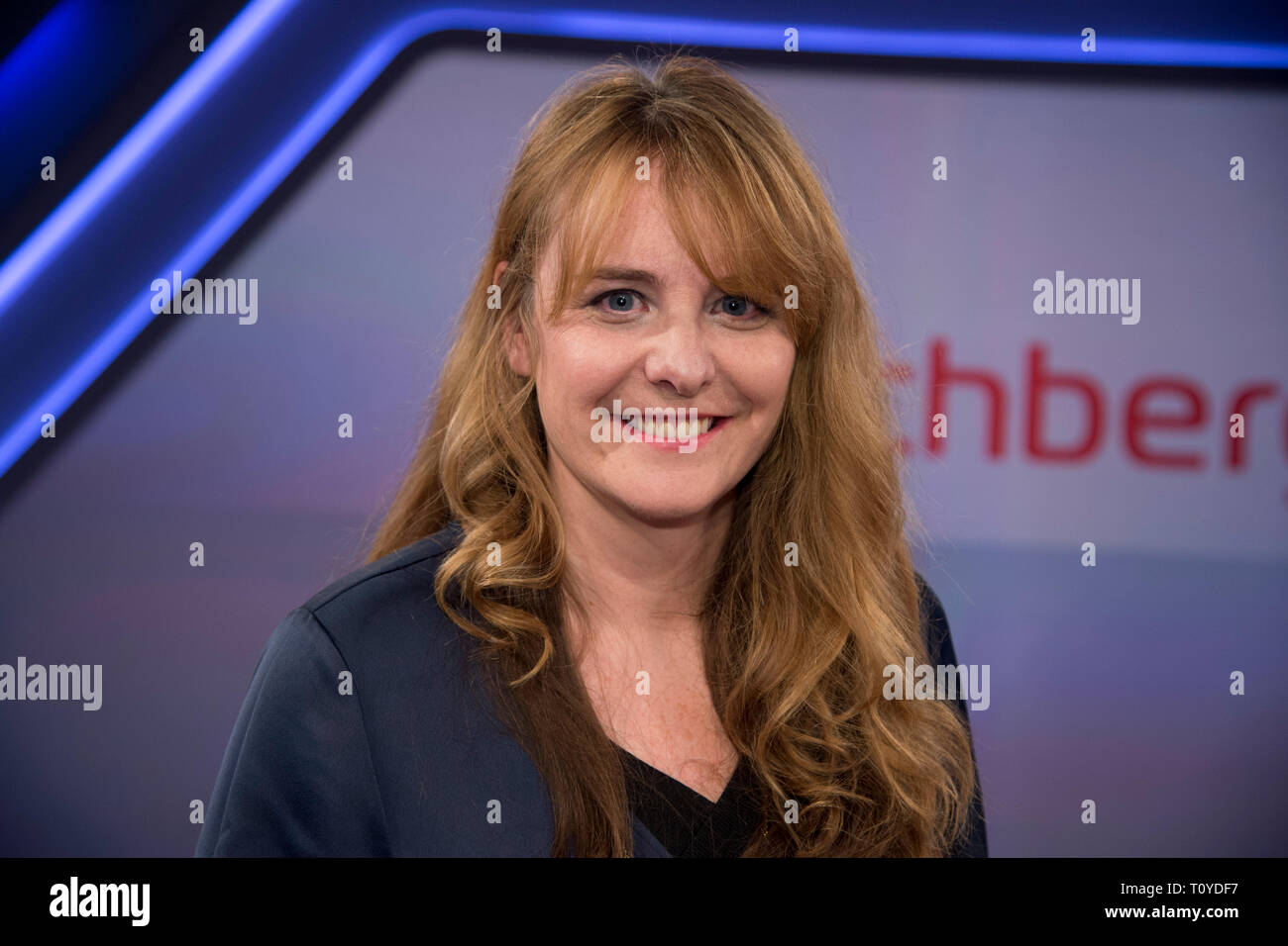 Cologne, Deutschland. 21st Mar, 2019. Shona FRASER, British TV ...