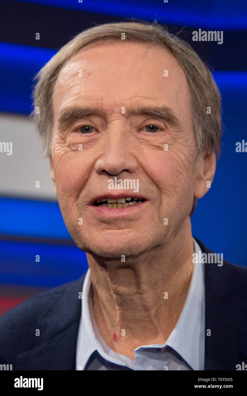 Cologne, Deutschland. 21st Mar, 2019. Wolf von LOJEWSKI, TV presenter ...