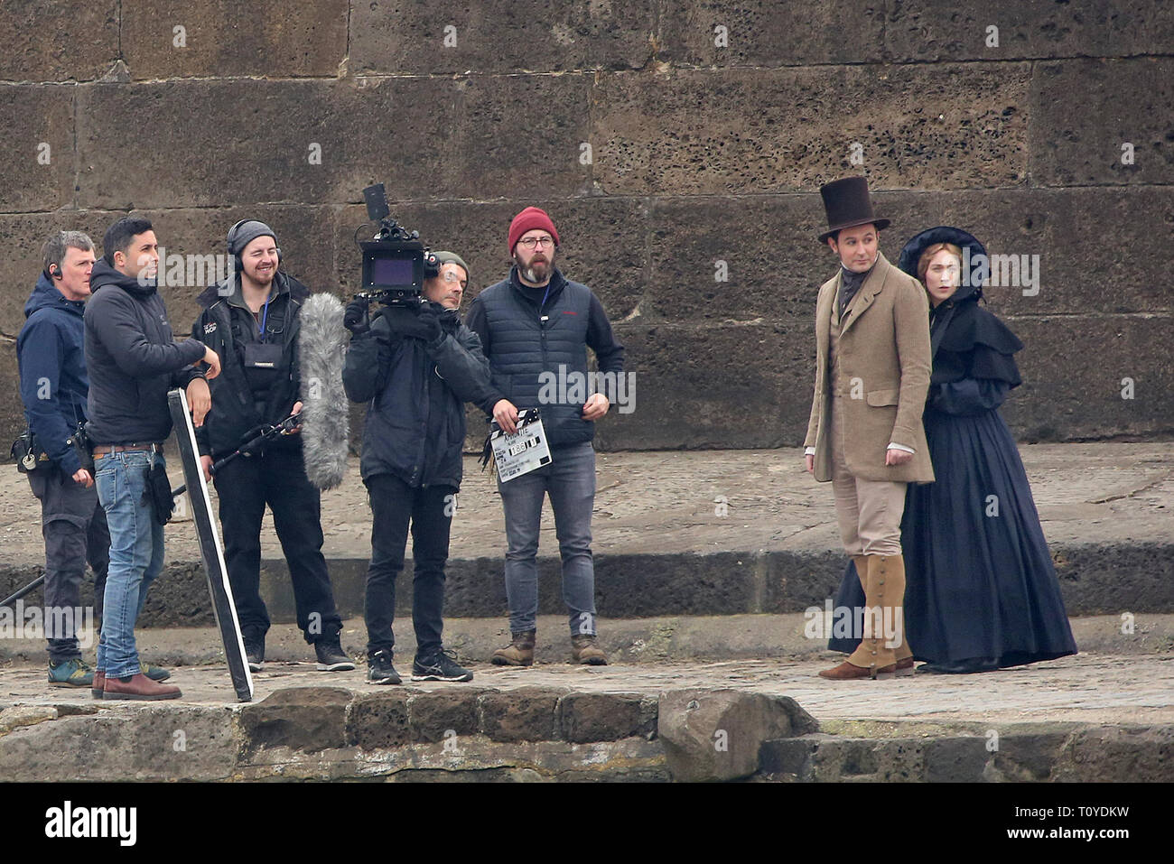 Lyme Regis, Dorset, UK. 22nd March 2019 Mary Queen of Scots star ...