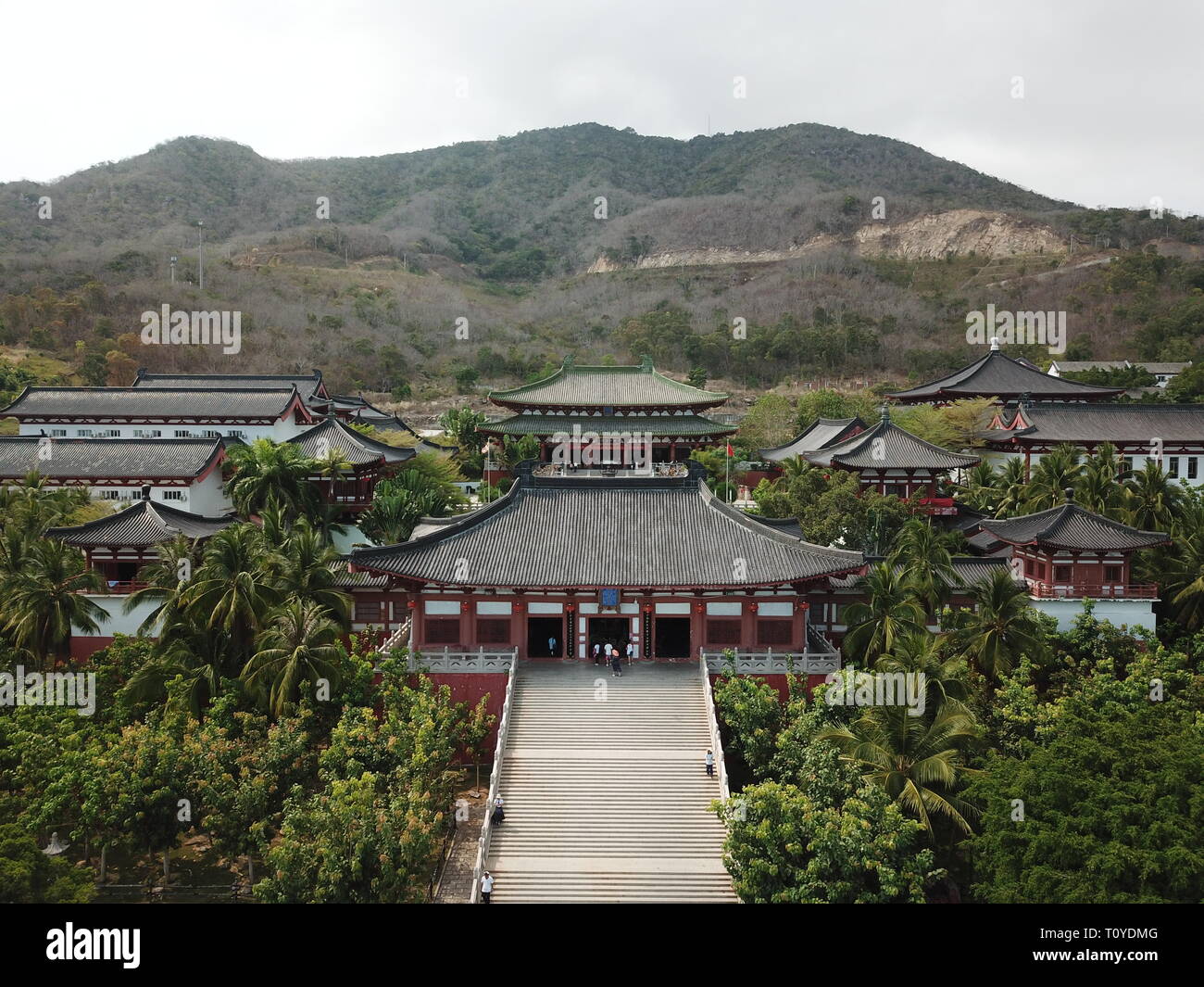 Sanya. 22nd Mar, 2019. Aerial photo taken on March 22, 2019 shows the ...