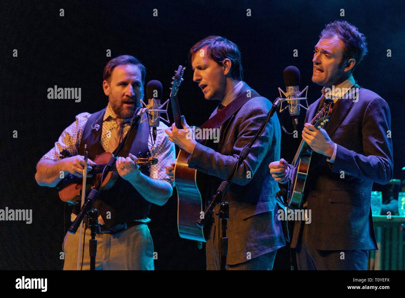 Madison, Wisconsin, USA. 21st Mar, 2019. GABE WITCHER, CHRIS ELDRIDGE ...